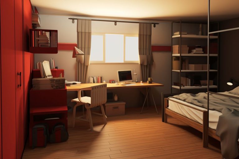 Bedroom Layout Ideas with Desk