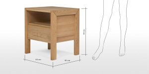 Standard Bedside Table Size