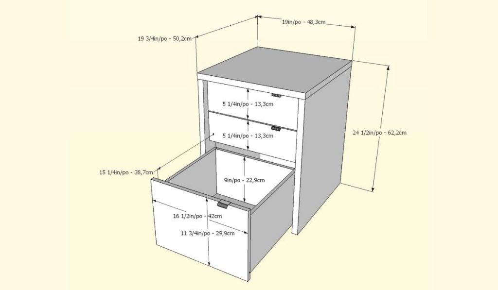 Standard Bedside Table Size